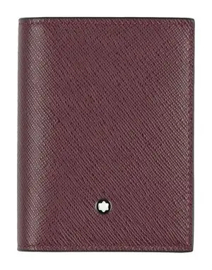 Montblanc Wallet Plum Leather