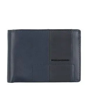 PIQUADRO Wallet Midnight Cow Leather - Blue