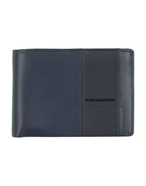 PIQUADRO Wallet Cow Leather - Blue