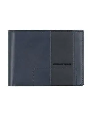 PIQUADRO Wallet Midnight Cow Leather - Blue