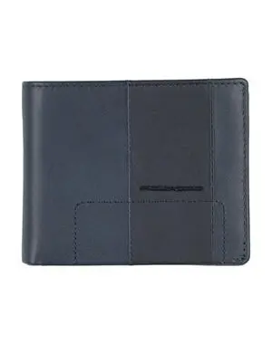 PIQUADRO Wallet Cow Leather - Blue