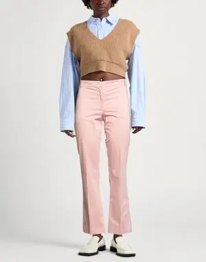 DRUMOHR Bootcut Twill Pants - Pink