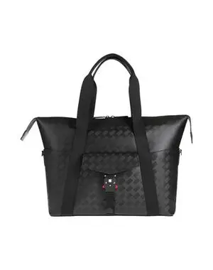 Montblanc Textured Leather Tote - Black