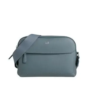 Dunhill Pebbled-leather Camera Bag - Blue