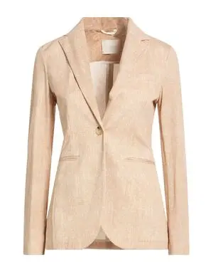 CIRCOLO 1901 Single-breasted Blazer - Beige