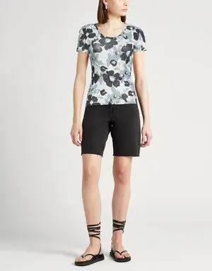 Majestic Filatures Floral-print Jersey T-shirt - Blue