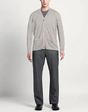 WOOL & CO Knitted Cardigan - Grey