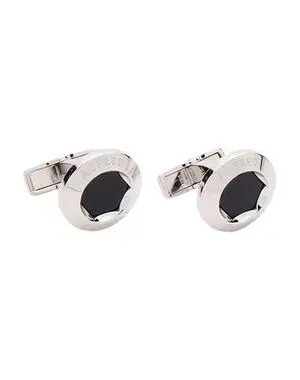 Dunhill Cufflinks And Tie Clips Steel - Silver