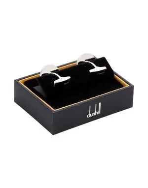 Dunhill Cufflinks And Tie Clips Steel
