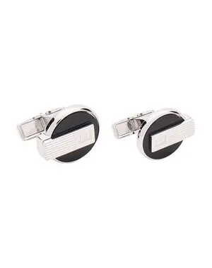 Dunhill Cufflinks And Tie Clips Steel - Black