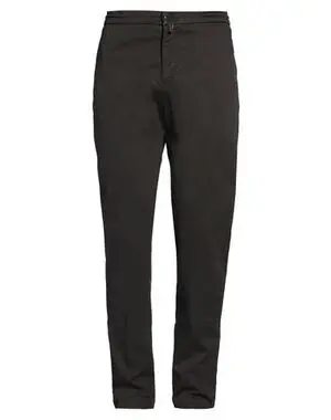 Kiton Tapered Leg Casual Pants - Black