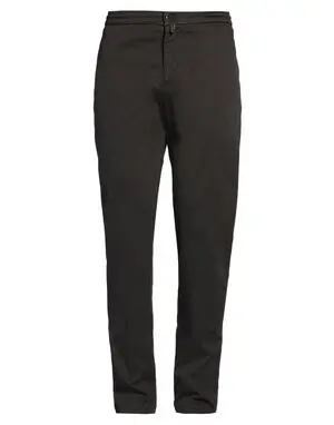 Kiton Tapered Leg Casual Pants - Black