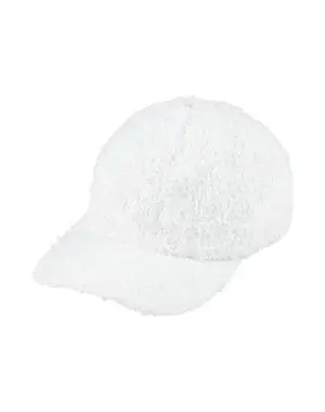 MSGM Bouclé Baseball Cap - White