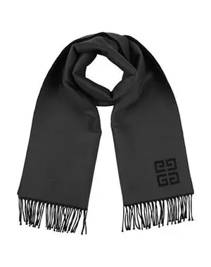 Givenchy Scarf Charcoal Wool - Grey