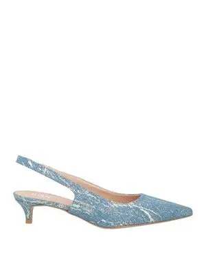 OVYE Textile Slingback Pumps