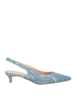 OVYE Textile Slingback Pumps