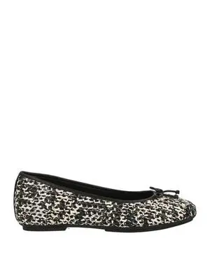 Fitflop Synthetic Material And Leather Ballet Flats With Bow Detail