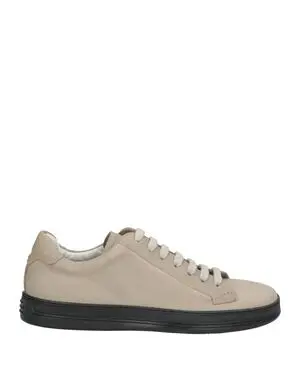 DOUCAL'S Pebbled Leather Low-top Sneakers
