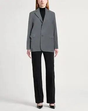 Barena Venezia Single-breasted Cotton Blazer - Grey