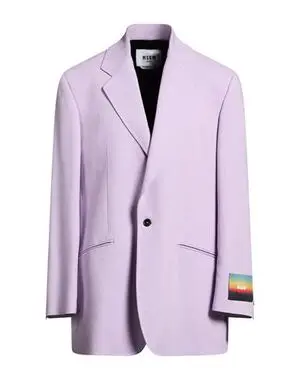 MSGM Blazer Lilac Size Viscose, Polyester, Elastane