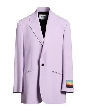 MSGM Blazer Lilac Size Viscose, Polyester, Elastane