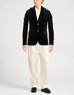 TELA-N° By Takeshy Kurosawa Single-breasted Velvet Blazer