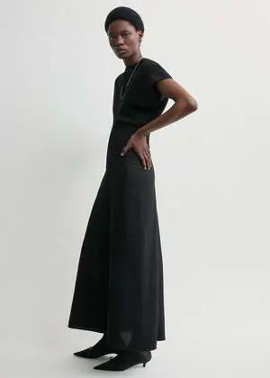 TOTEME Slouch Waist Wool Dress