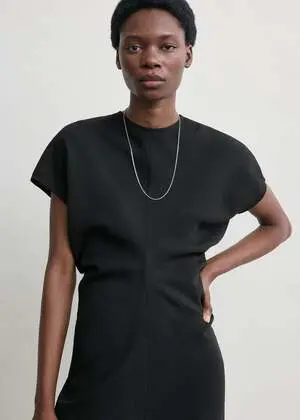 TOTEME Slouch Waist Wool Dress