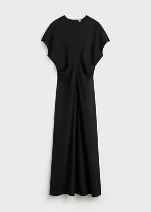 TOTEME Slouch Waist Wool Dress