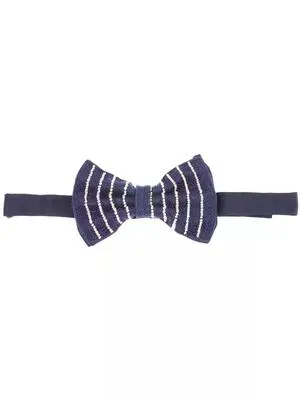 JUPE Beaded Bow Tie - Blue