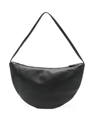 THE ROW Zip Shoulder Bag - Black