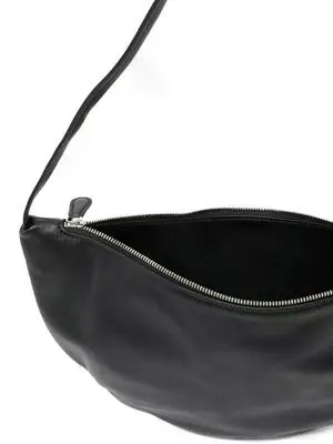THE ROW Zip Shoulder Bag - Black