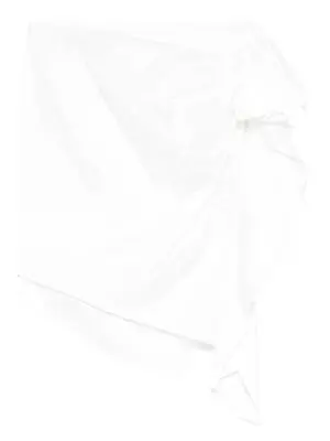 THE GARMENT Cyprus Draped Mini Skirt - White