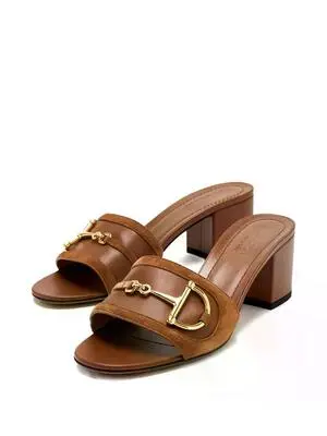 Gucci Horsebit Detail Sandals