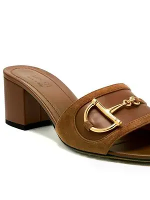 Gucci Horsebit Detail Sandals