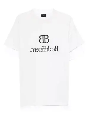 Balenciaga Layered Graphic T-shirt - White