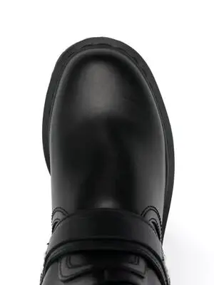 Dr. Martens Buckled Ankle Boots - Black