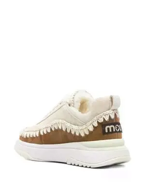 Mou Stitch Shearling Sneakers