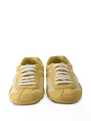 Prada Re-edition Suede Mesh Sneakers