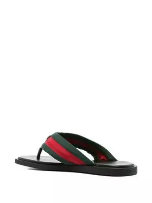 Gucci Web-stripe Sandals