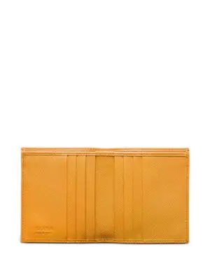 Prada Triangle-logo Saffiano Leather Wallet