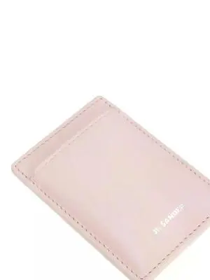 JIL SANDER Embossed Magnetic Card Holder