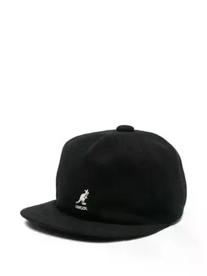 KANGOL Embroidered Cap - Black