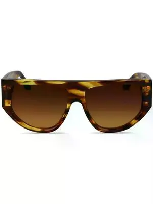 Victoria Beckham Oversized Sunglasses - Brown