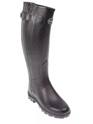 Le Chameau Rubberized Leather Boots