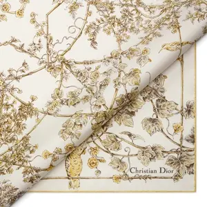 Dior Jardin D-étoile 90 Square Scarf
