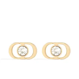 Dior Petit Cd Jolie Mini Stud Earrings