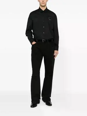 Karl Lagerfeld Ikonic Karl-motif Shirt - Black