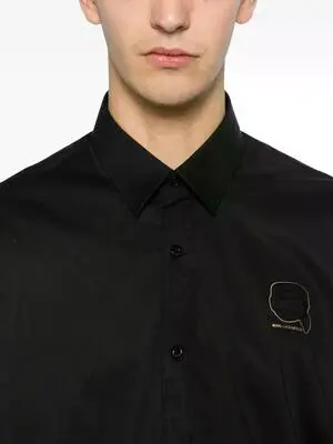 Karl Lagerfeld Ikonic Karl-motif Shirt - Black