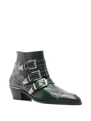 Chloé Studded Embellished Boots